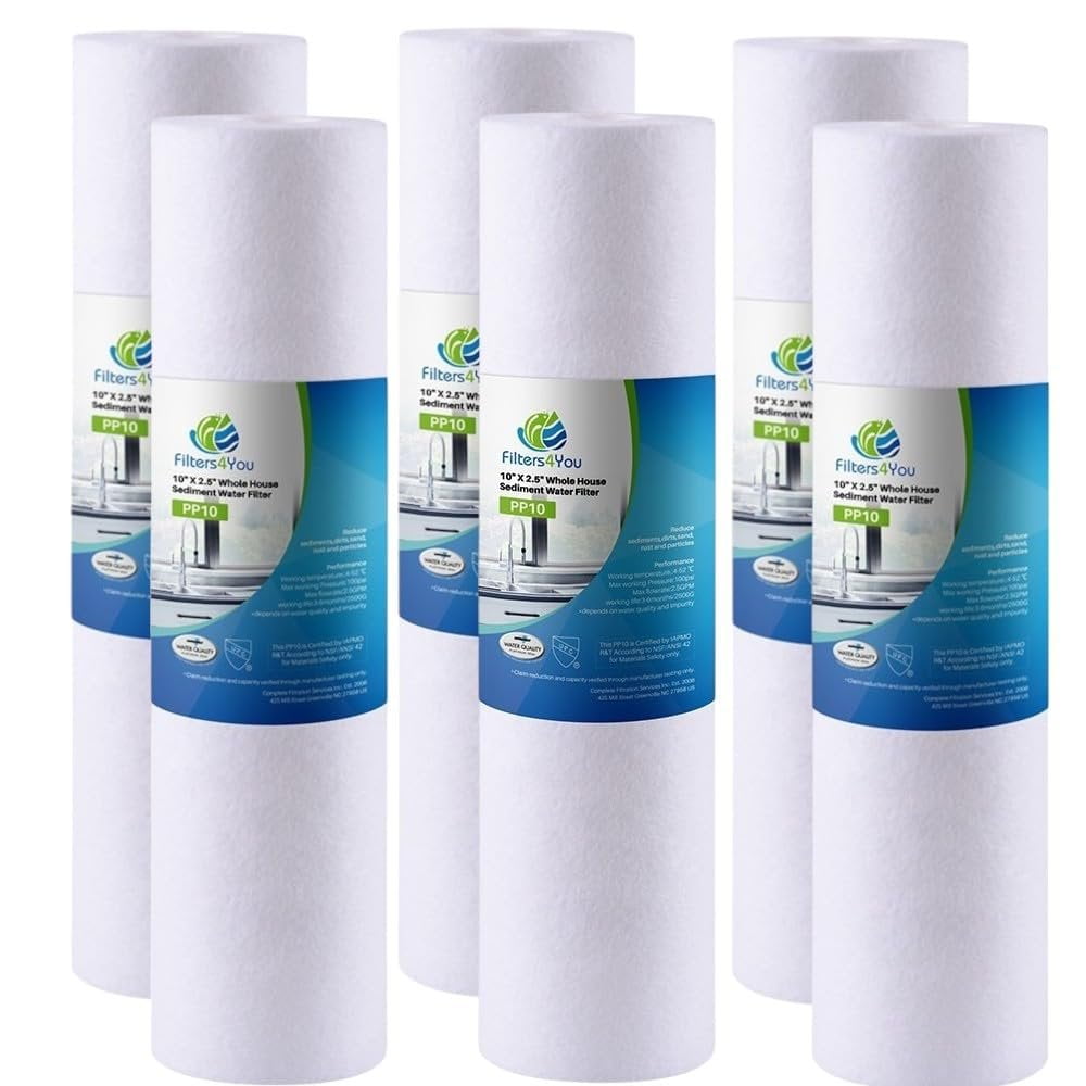 CFS Sediment Replacement Water Filter Cartridges Compatible with GE ...