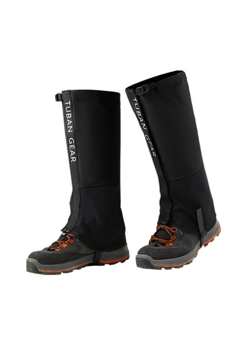 ROCKRAIN Waterproof Leg Gaiters Adjustable Snow Boot Gaiters for Men ...