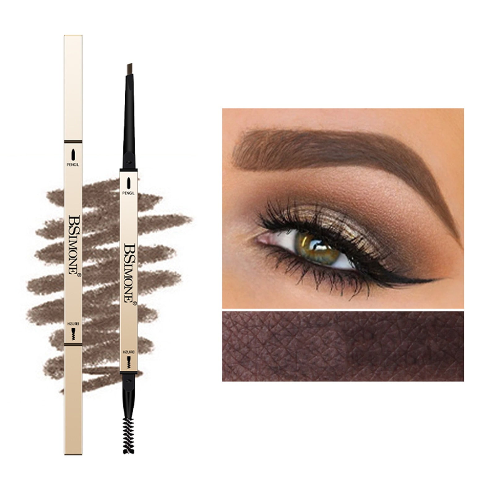 CFXNMZGR Pro Beauty Tools Eyebrow Pencil Waterproof Eyebrow Pencil ...