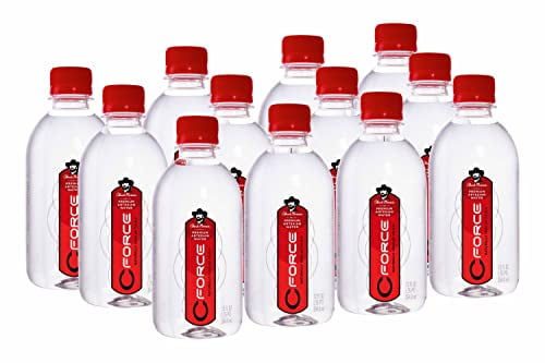 CForce Bottled Water, Naturally Alkaline Artesian Spring Water, 12 oz ...