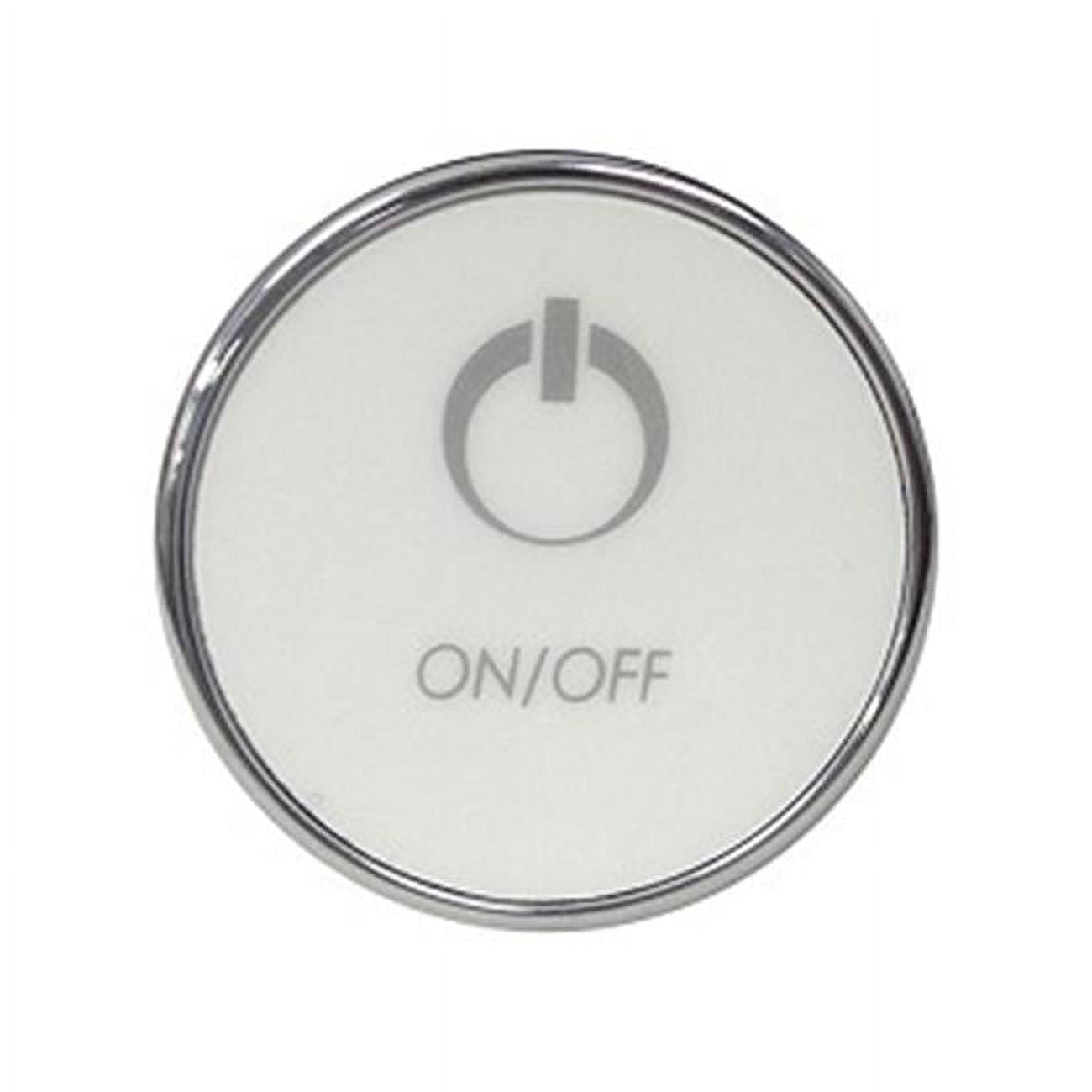 CG Air Systems CG-TMS1KR1UTV2CP TMS Round 3-Button Chrome Spaside Control for Variable Bath Pump ...