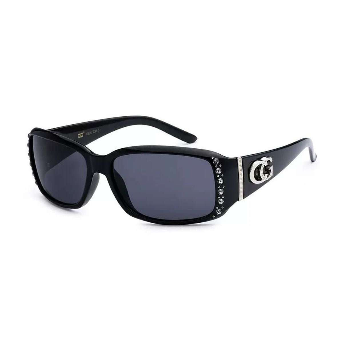 CG Eyewear Sunglasses Designer Fashion With Rhinestones Plastic Frames ...