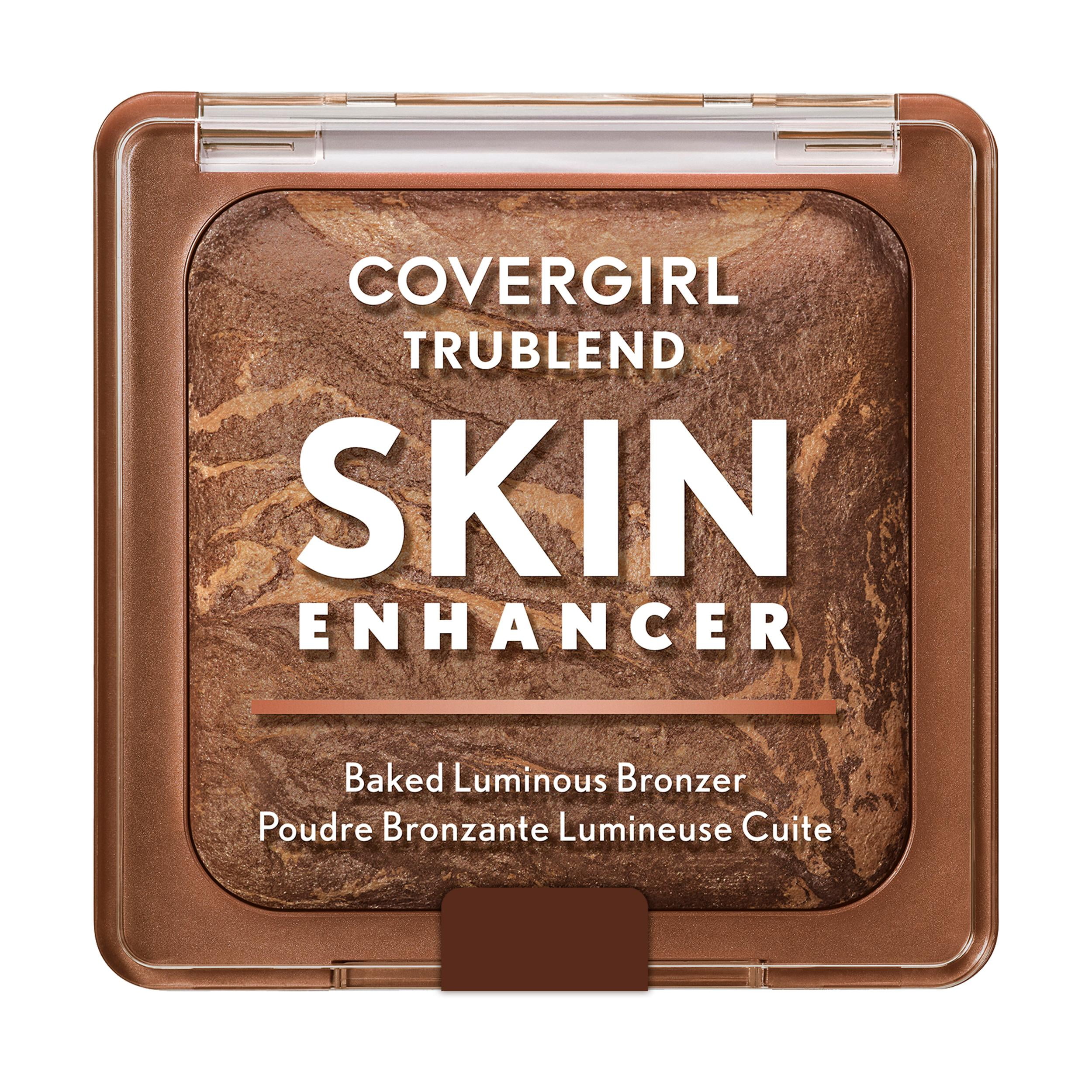 COVERGIRL TruBlend Skin Enhancer Baked Luminous Bronzer, 330 Sweet ...