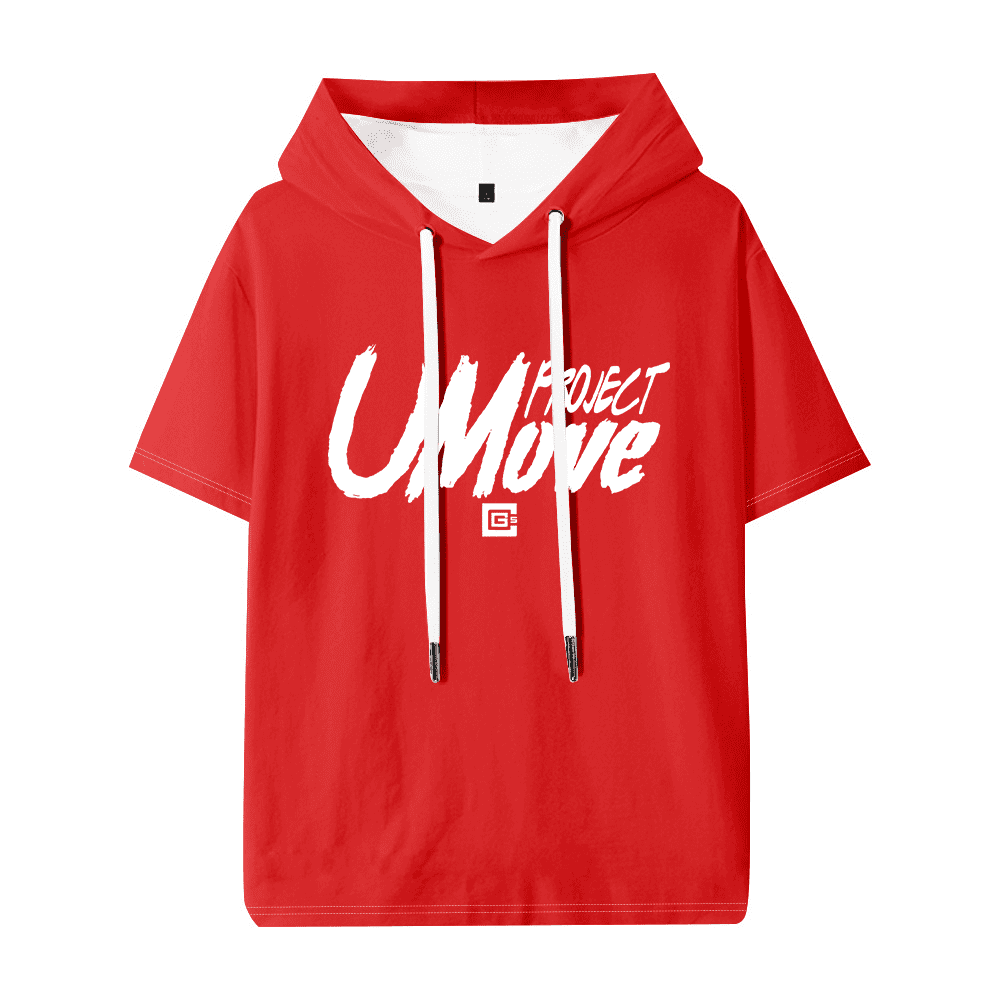 CG5 Merch Project UMove Hooded T-shirt Women Men Short Sleeve Tee ...