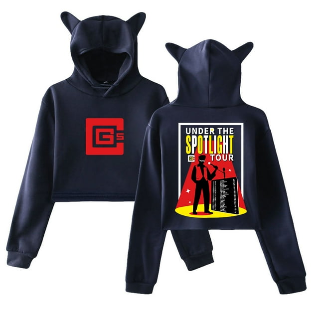 CG5 Merch Under The Spotlight Tour 2025 Streetwear Cat Ears Hoodie Long ...