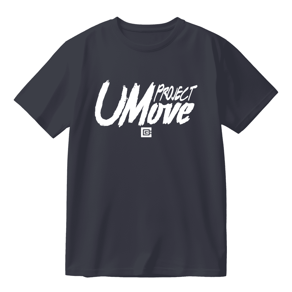 CG5 Project UMove Cotton T-shirt Women Men Short Sleeve Crewneck Casual ...