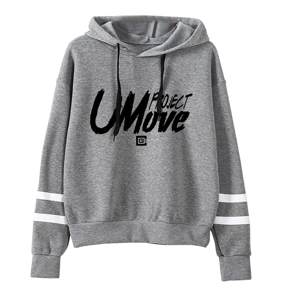 CG5 Project UMove Pullover Hoodie Pocketless Long Sleeve Sweatshirt ...