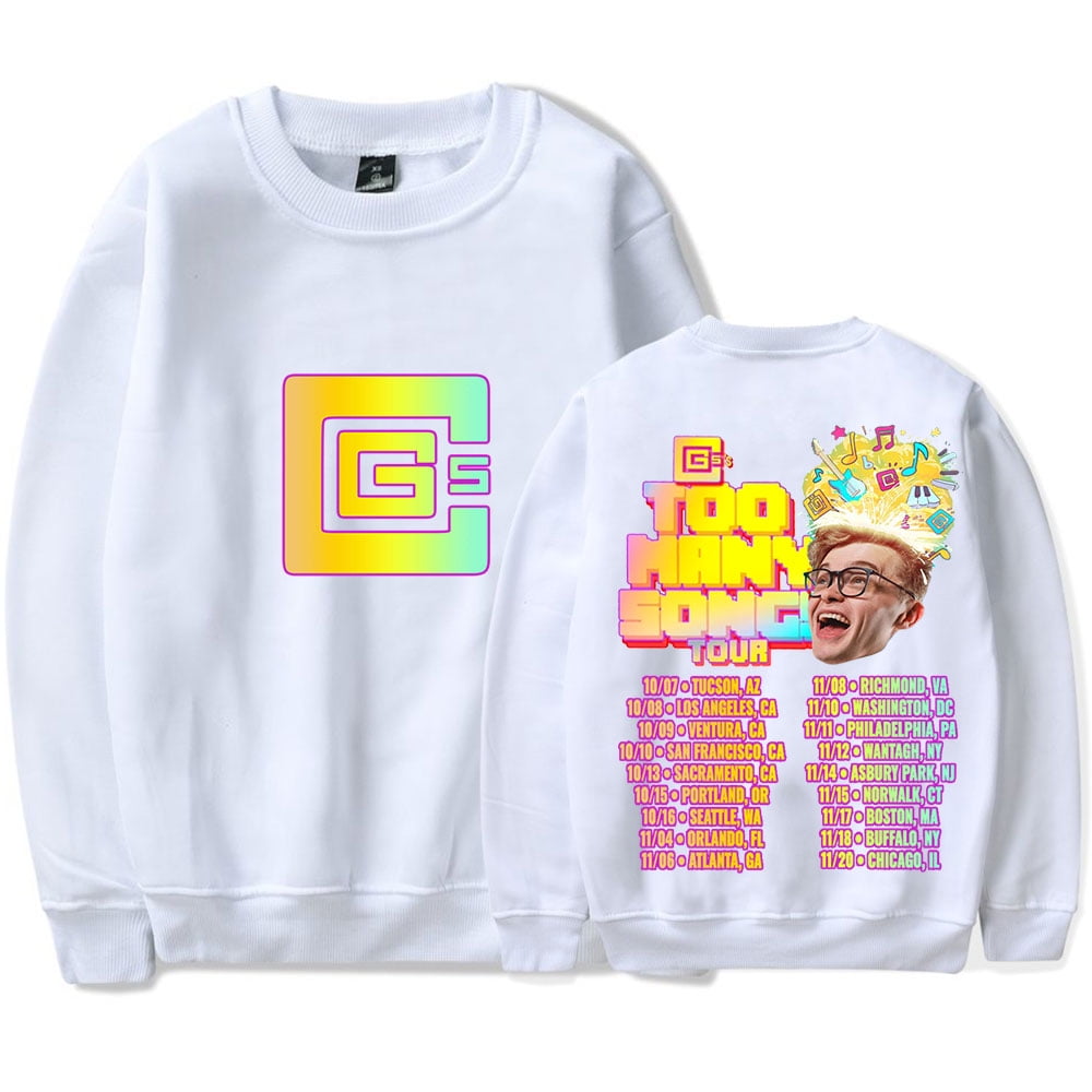 CG5 Too Many Songs Tour Merch Long Sleeve Tee Women Men Fashion ...