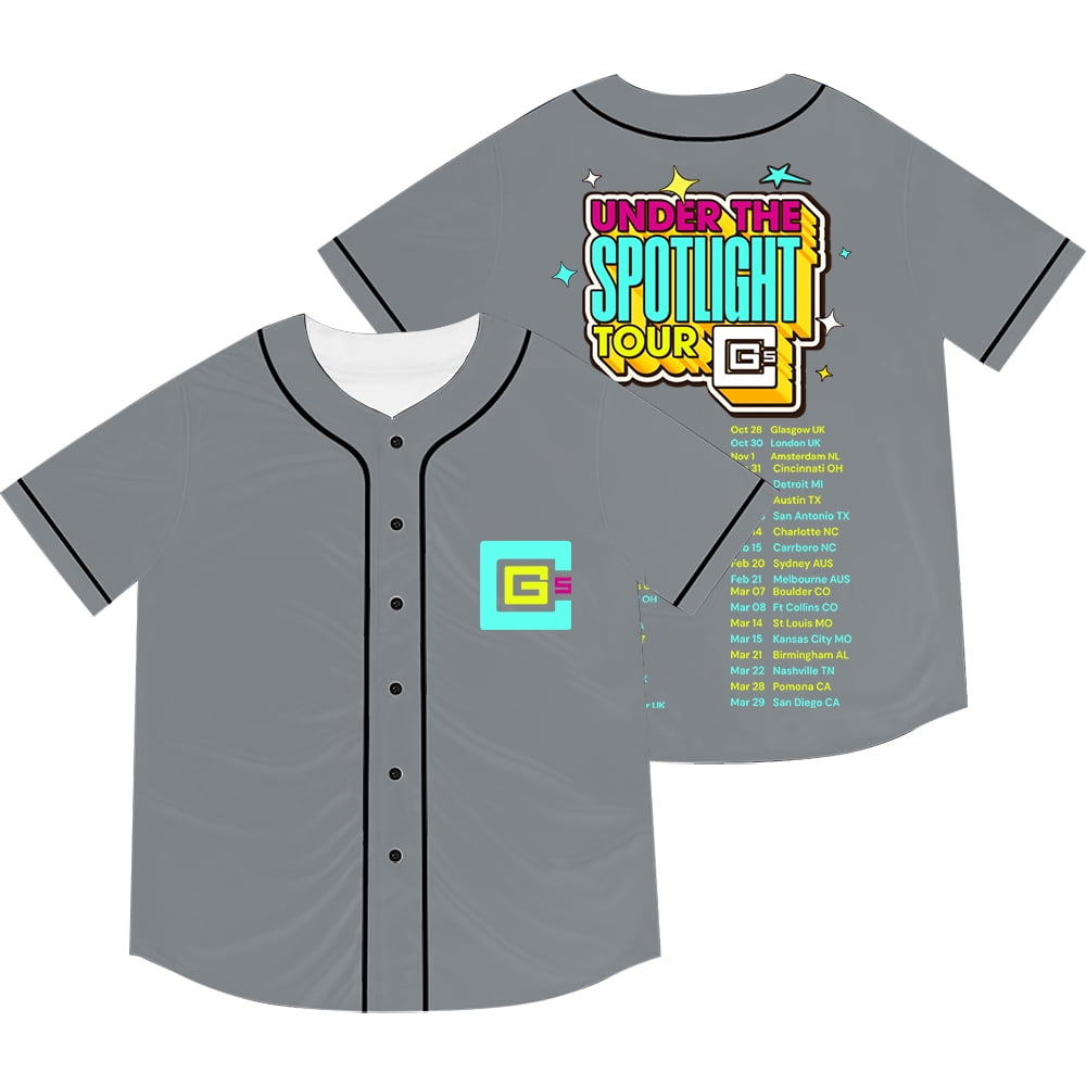 CG5 Under The Spotlight Tour Logo Merch Baseball Jacket Tee Unisex ...
