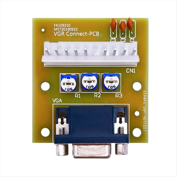 CGA to VGA or Adapter CGA/VGA VGA/CGA Monitor Converter Video Board ...