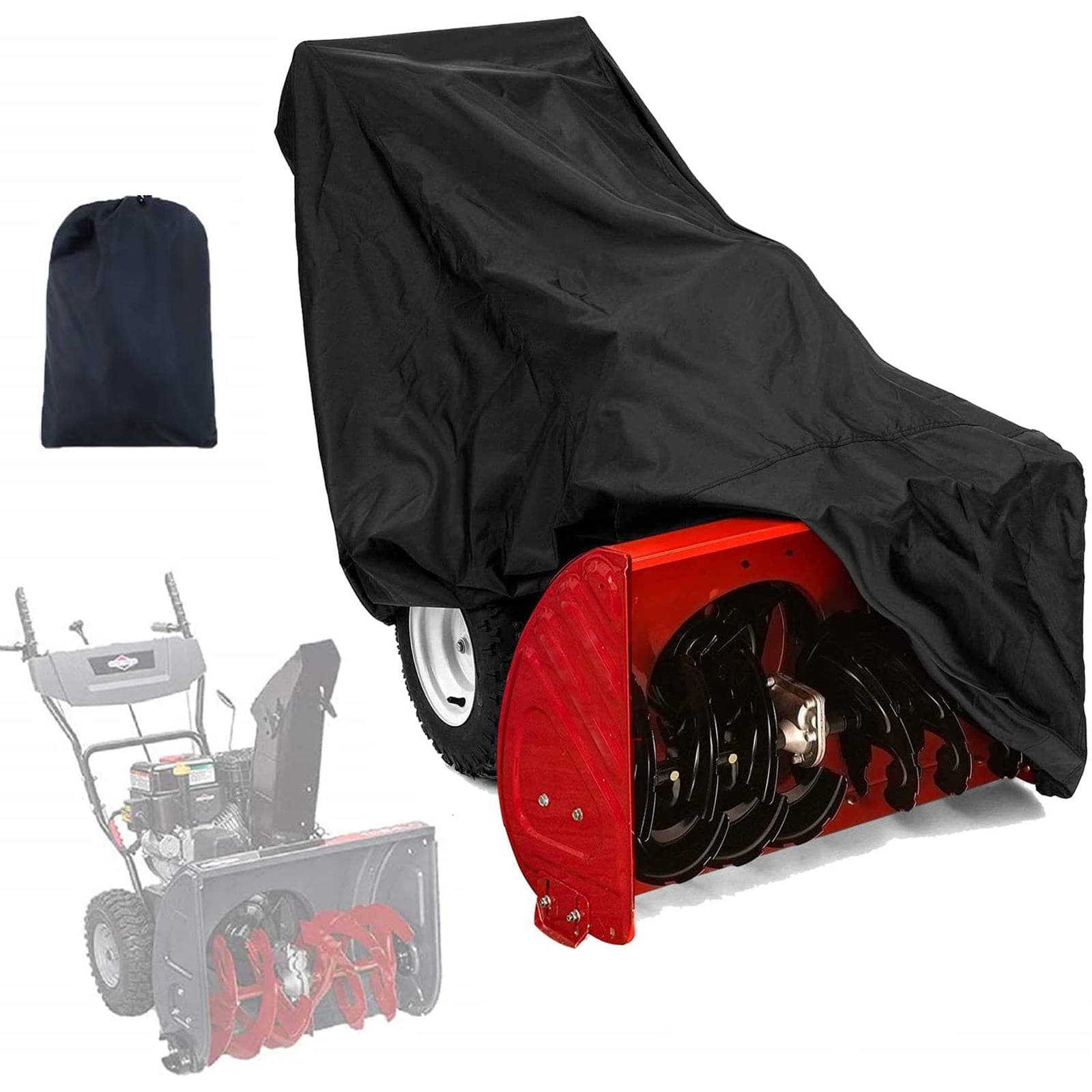 "CGACOL Heavy-Duty 600D Oxford Snow Blower Cover, UV & Waterproof with ...