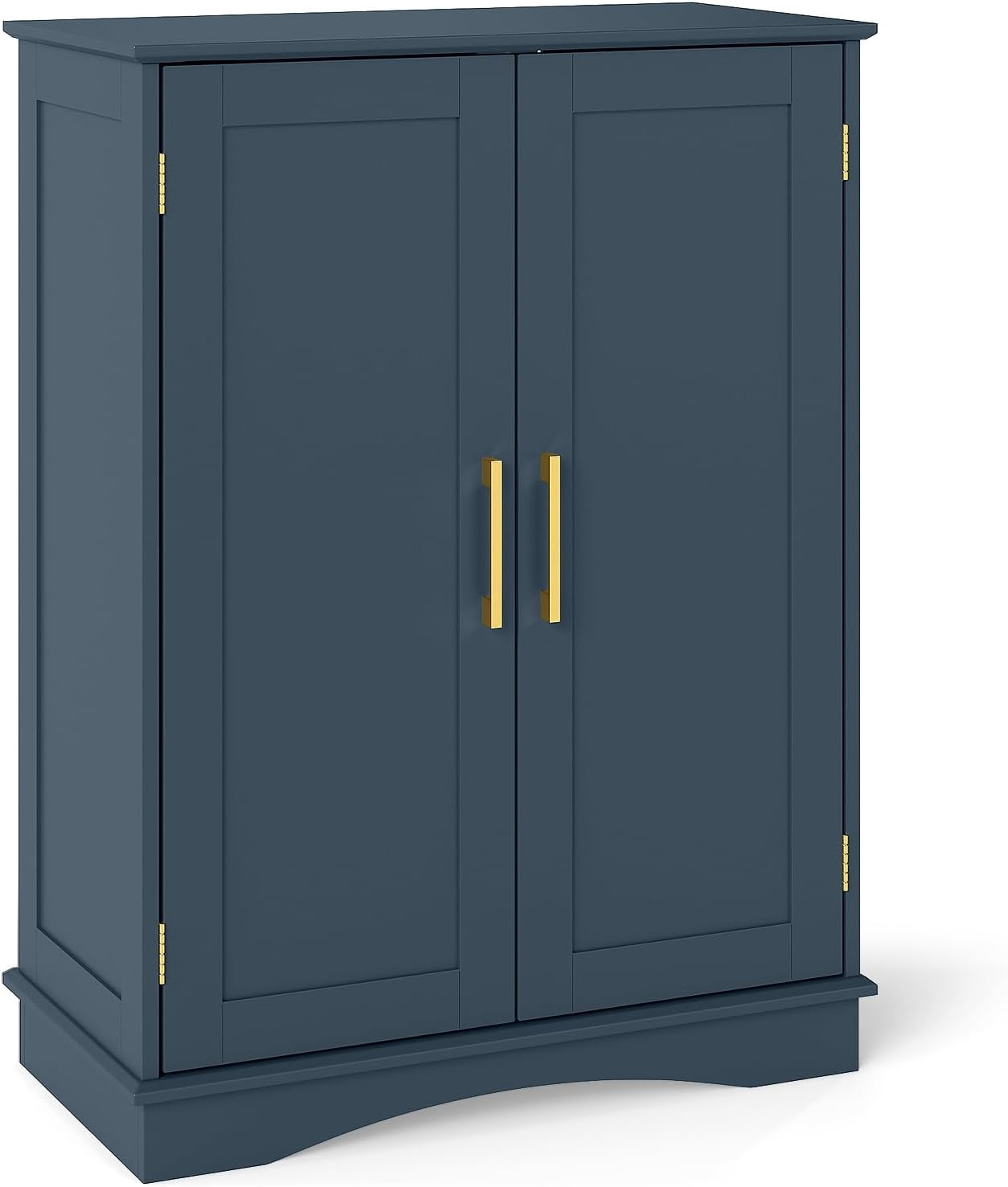 CGDYCF Bathroom Floor Storage Cabinet, 31.5" H Freestanding Pantry ...