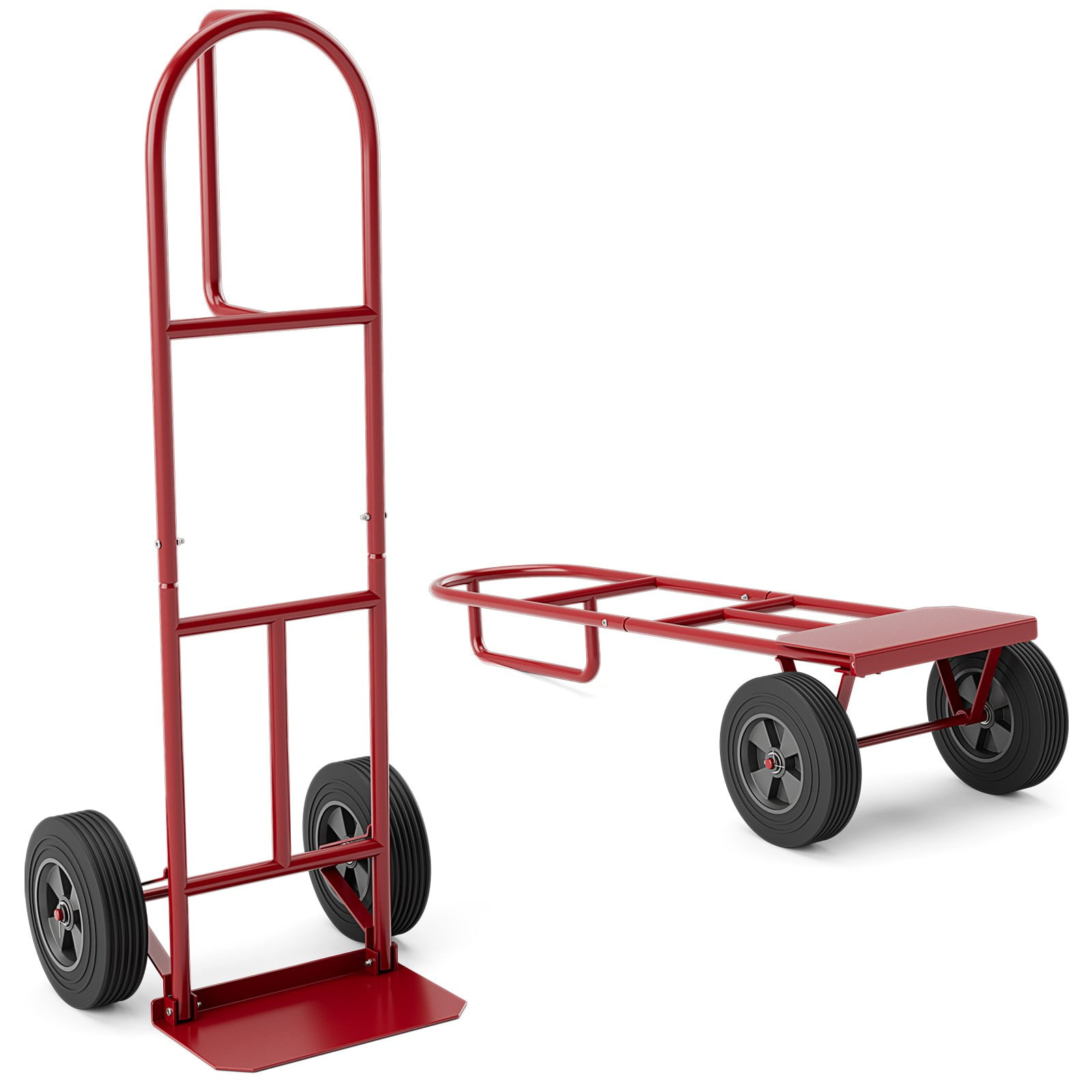 CGDYCFHeavy duty handcart -660 pound load-bearing foldable nose plate ...
