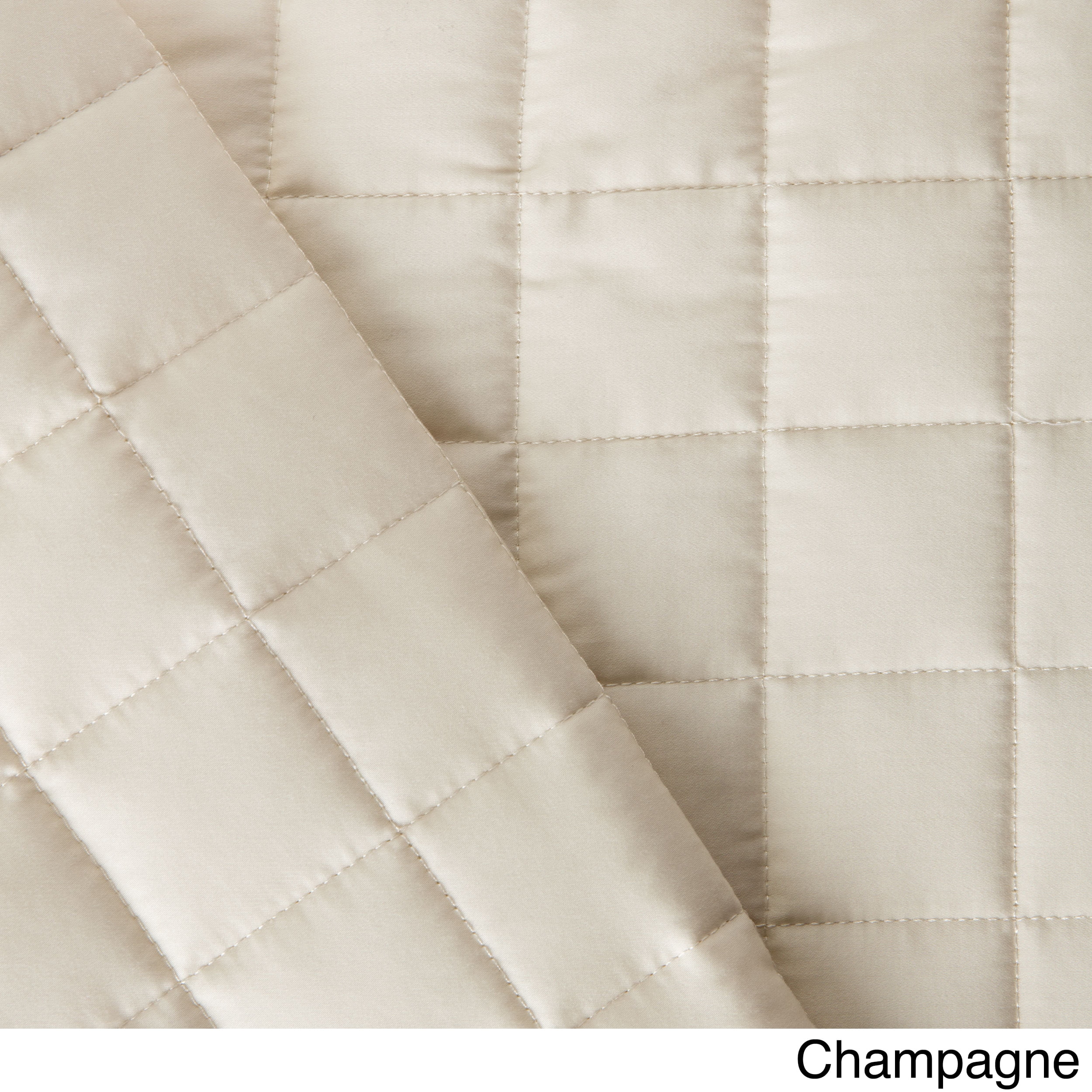 CGG Home Fashions Sensation Cotton Quilt Coverlet Champagne Full ...