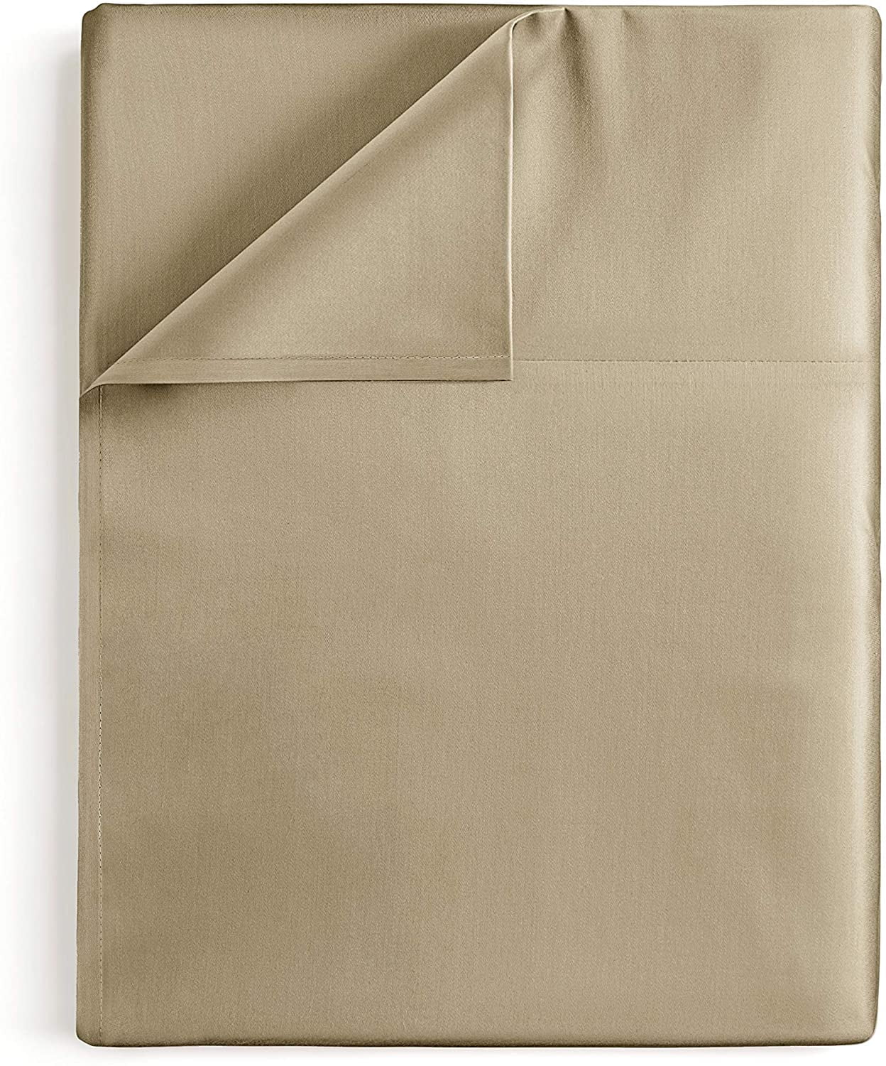 CGK Linens 400 Thread Count Single Flat Sheet Only - King Size Soft 100 ...