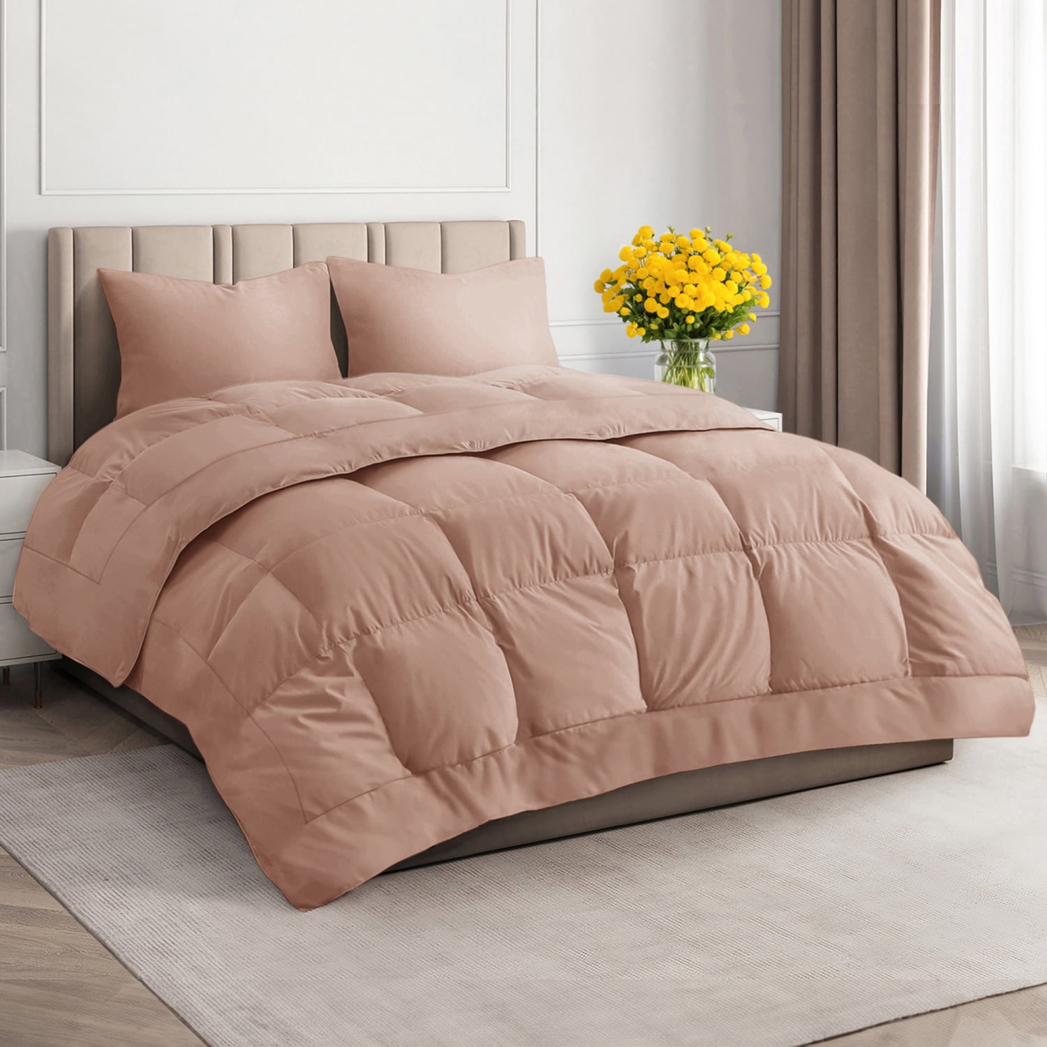 CGK Linens Premium Down Alternative Comforter - Full Size All-Season ...