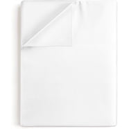 Seasonwood White Satin Sheets Full Size Soft 1800 Microfiber Sheet Set ...