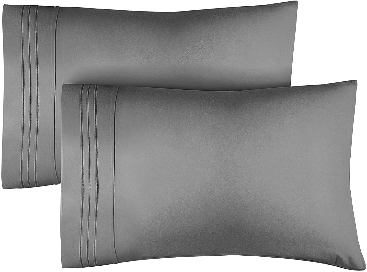 CGK Linens Ultra Soft & Comfy Pillowcases Set of 2 - King Size Hotel ...