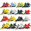 Bedwina Mini Diecast Airplanes Toys - Kids Small Planes, Jets, Bombers ...