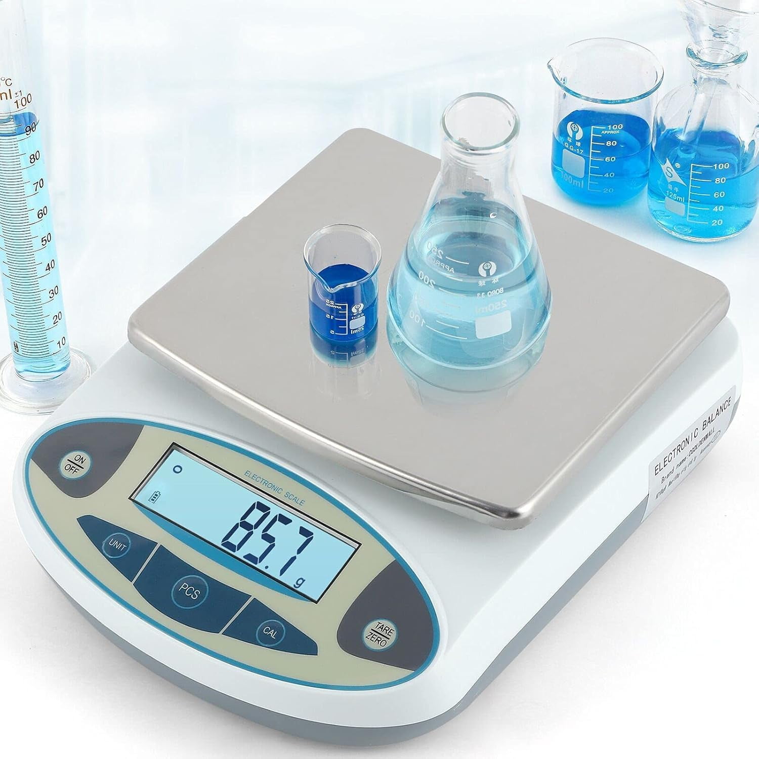CGOLDENWALL Lab Scale 5kgx0.1g Digital Precision Scale Electronic ...