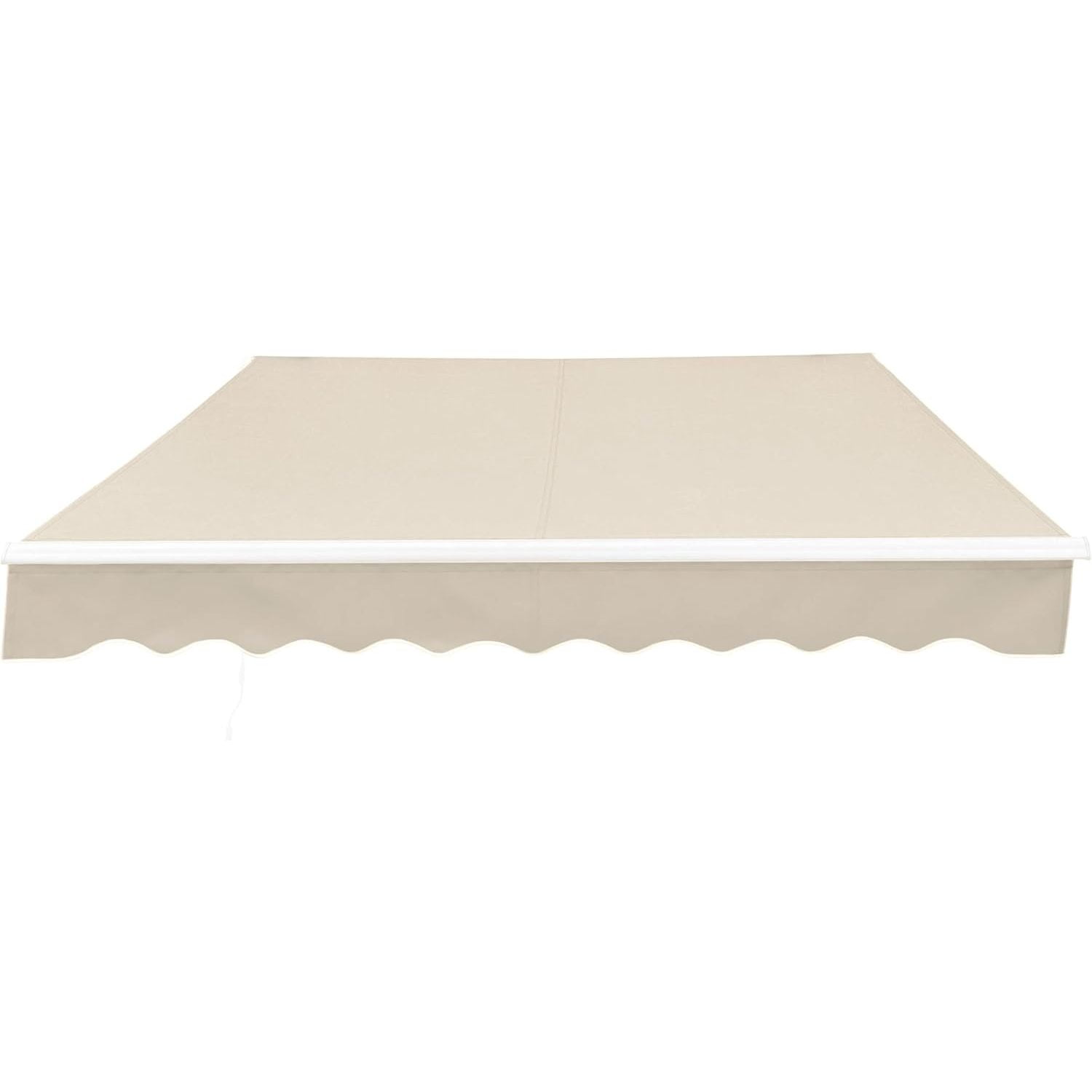 CGRP 10x8 ft Electric Retractable Patio Awning, Remote Control ...