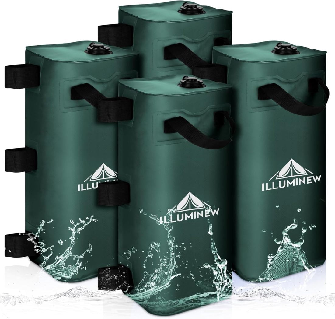 CGRP 4 Pack Canopy Water Weight Bag, 220 LBS Water Tent Weights Set of ...