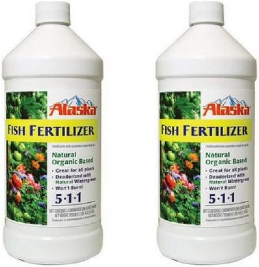 CGRP Alaska Fish Fertilizer 5-1-1 Concentrate 1 Quart (2-Pack ...
