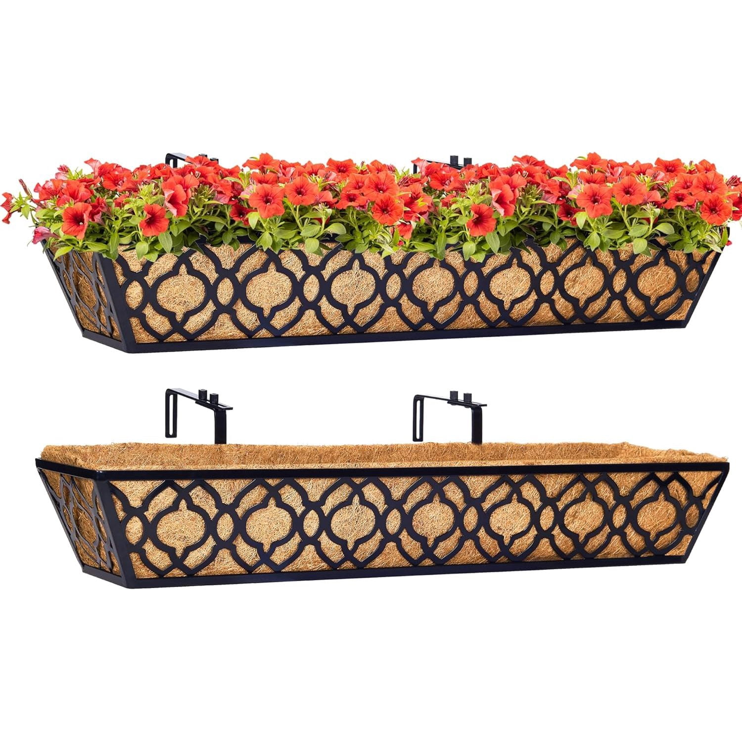 Balconniere Exterieur Avec Support Window Box Planter Outdoor Window ...