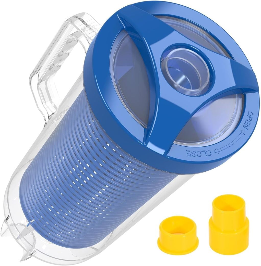 CGRP Pool Leaf Canister for Pool Vacuum, Professional Pool Leaf Catcher ...