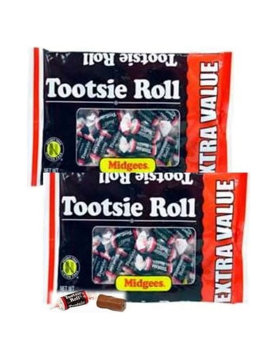 CGT TootsieRoll Midgees Candy Peanut & Gluten Free Treat Snack ...