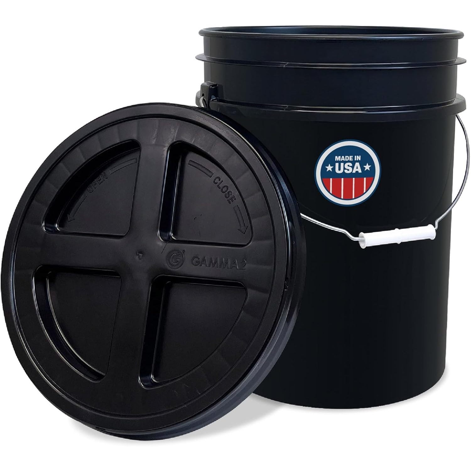 CGXP 5 Gallon Bucket with Gamma Seal Airtight Lid | Made in USA | Food ...