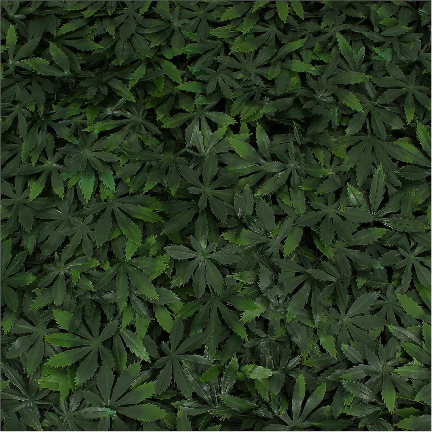 CGXP Artificial Marijuana Pot Leaf Hedge - Fake Weed Plant - Smoke Shop ...