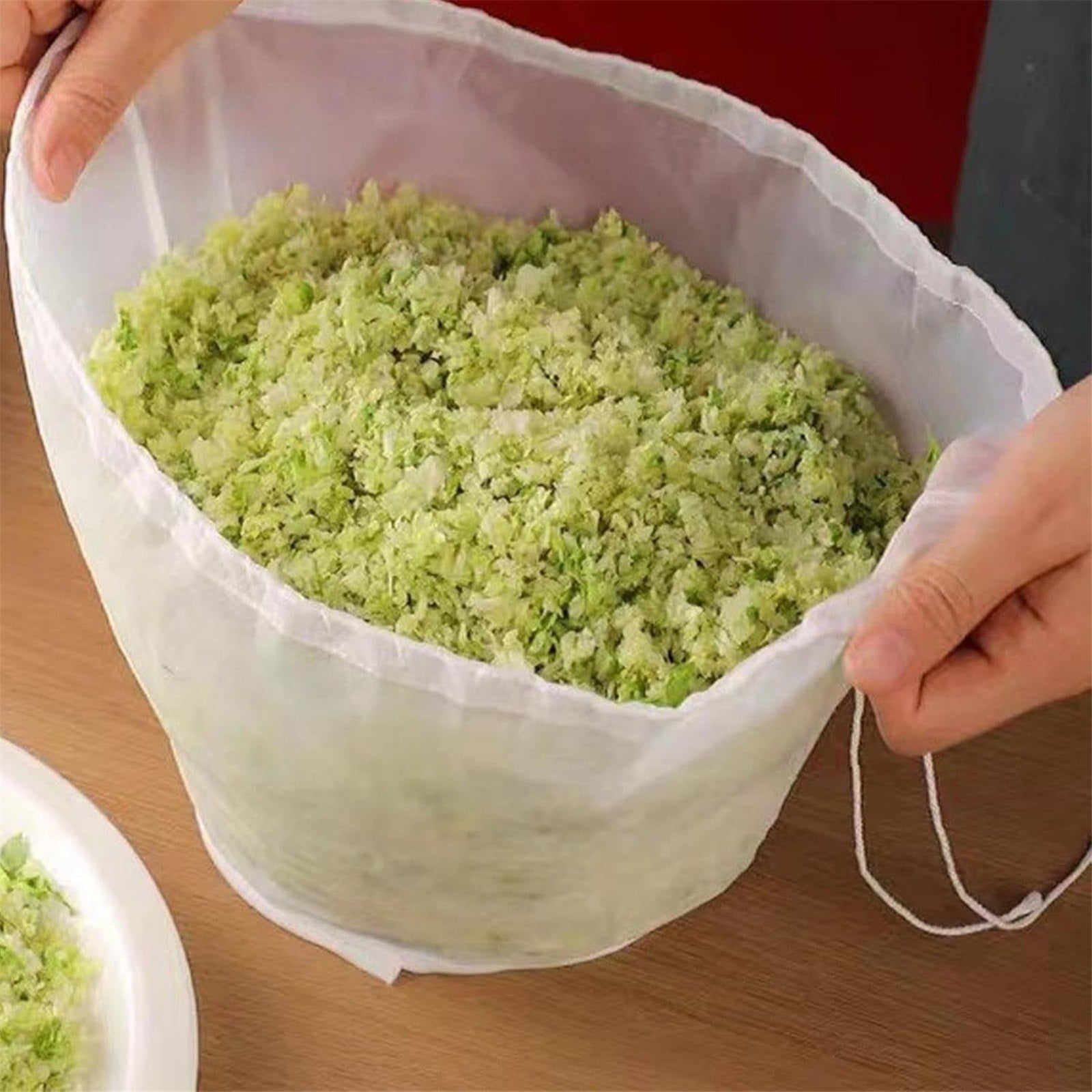 CGZQFEI 3 size Bowl-shaped Nylon Nut Milk Bag, Cheese Cloths, Reusable ...