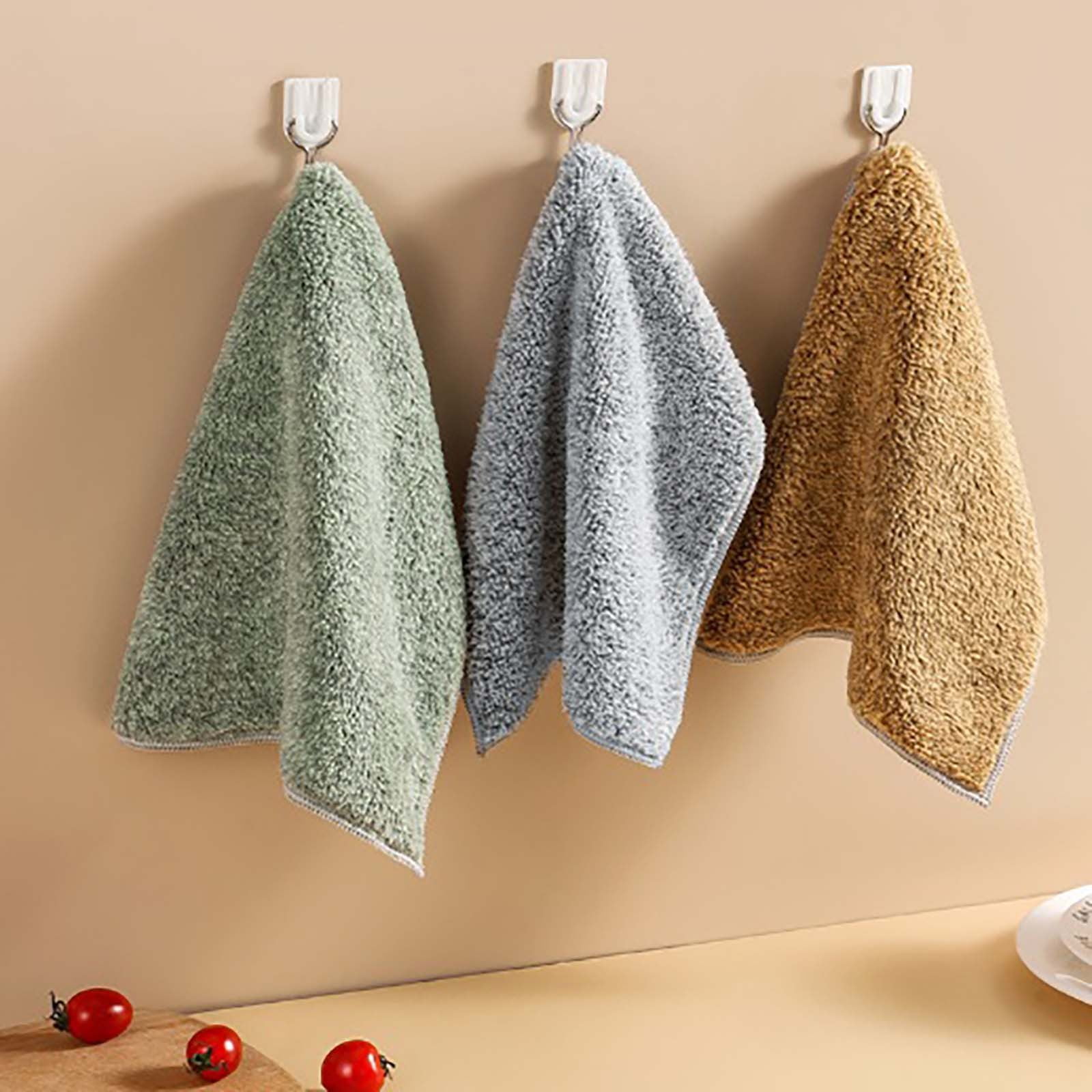 CGZQFEI Japanese-Style Water-Absorbent Dishcloth - Nonstick Waterproof ...