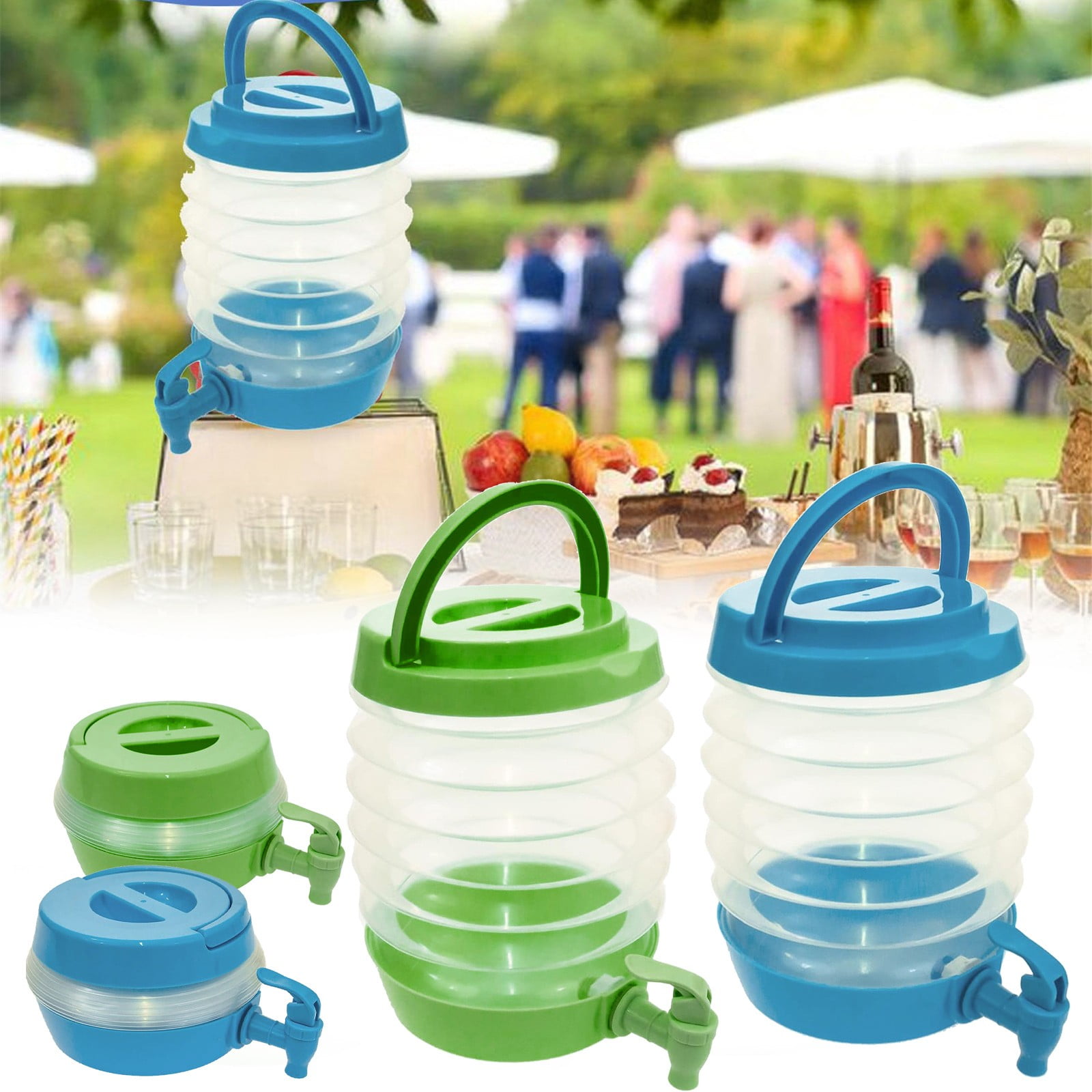 CGZQFEI 1.98 Gallon Plastic Drink Dispensers For Camp,Portable ...
