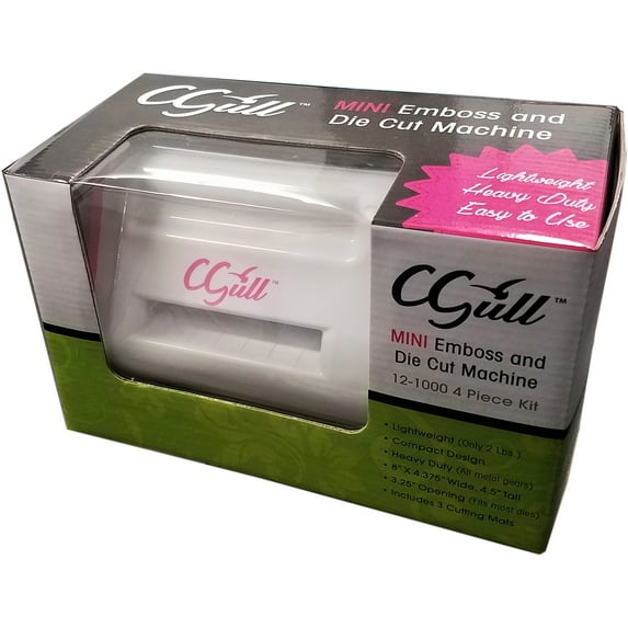 CGull Portable Mini Die-Cutting & Embossing Machine- - Walmart.com