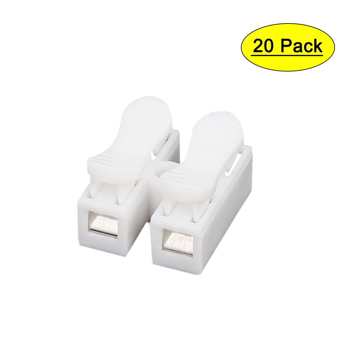 CH-2 250V 10A 2 Position Spring Clamp Terminal Blocks Quick Connectors ...