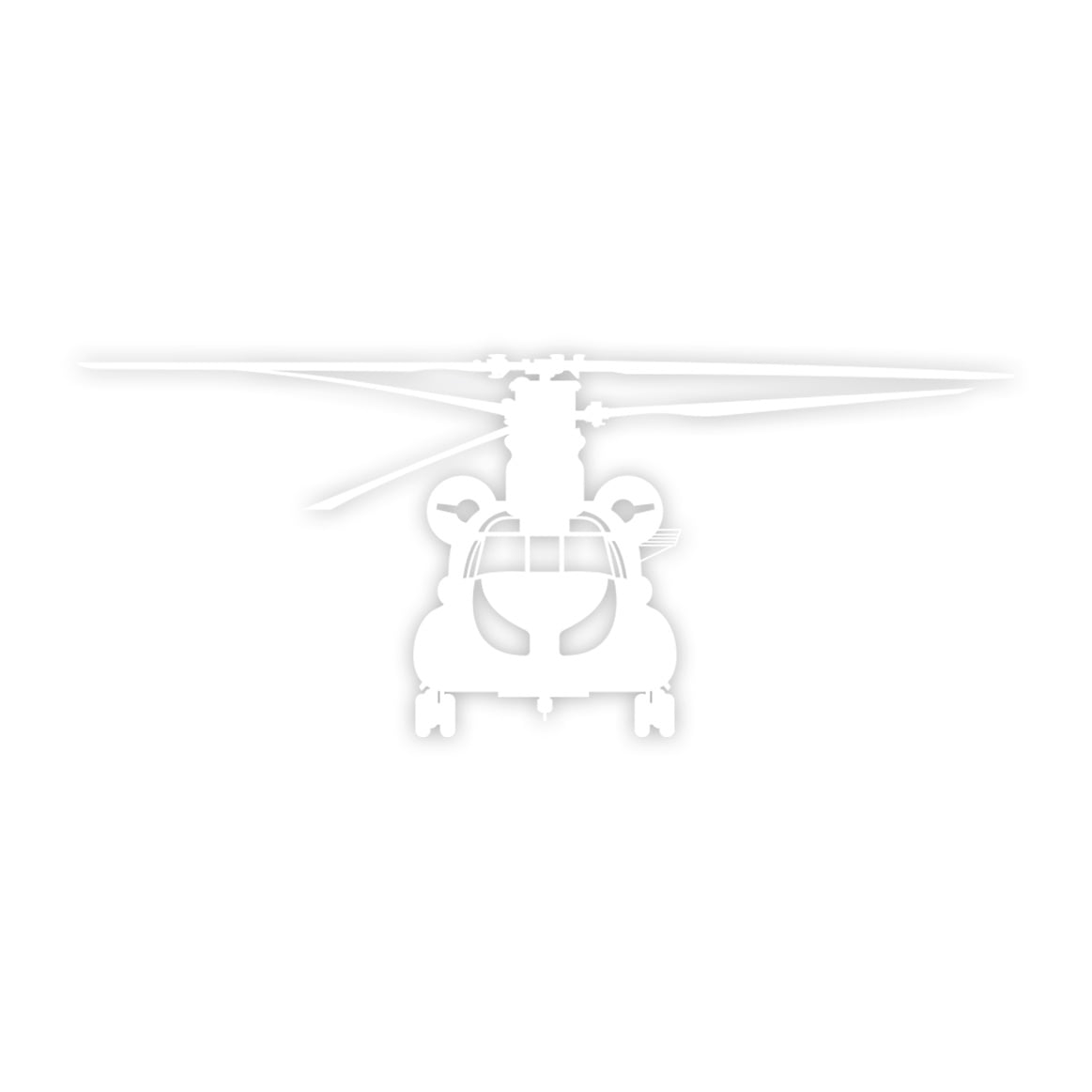CH-47 Chinook Sticker Decal Die Cut - Self Adhesive Vinyl ...