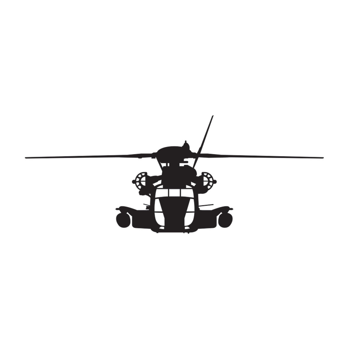 CH-53 Super Stallion Sticker Decal Die Cut - Self Adhesive Vinyl ...