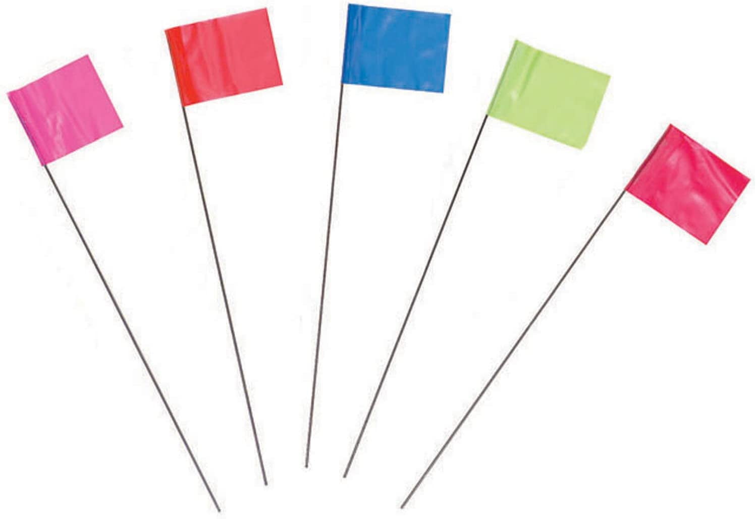 10 Pack Orange Marking Flags 15275 - Walmart.com