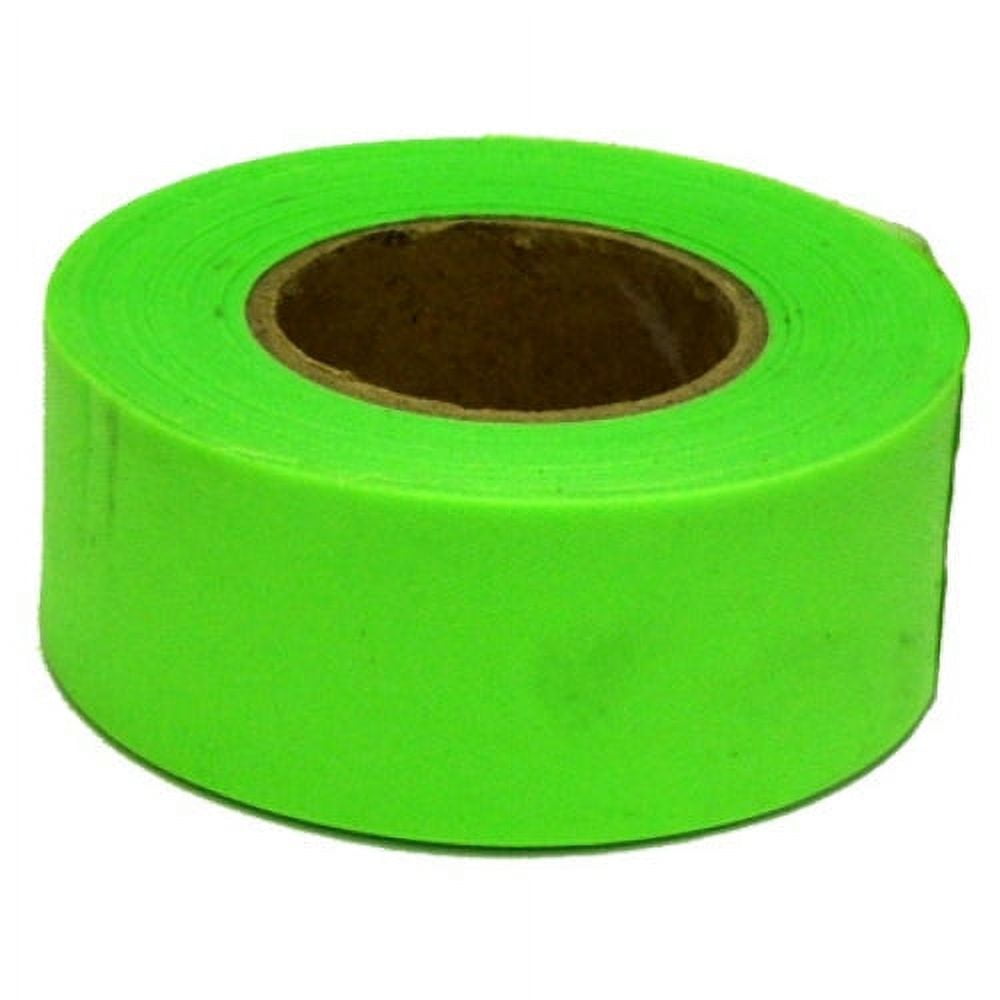 CH Hanson 17001 Weatherproof Flagging Tape, 150', Glo Lime, Each ...