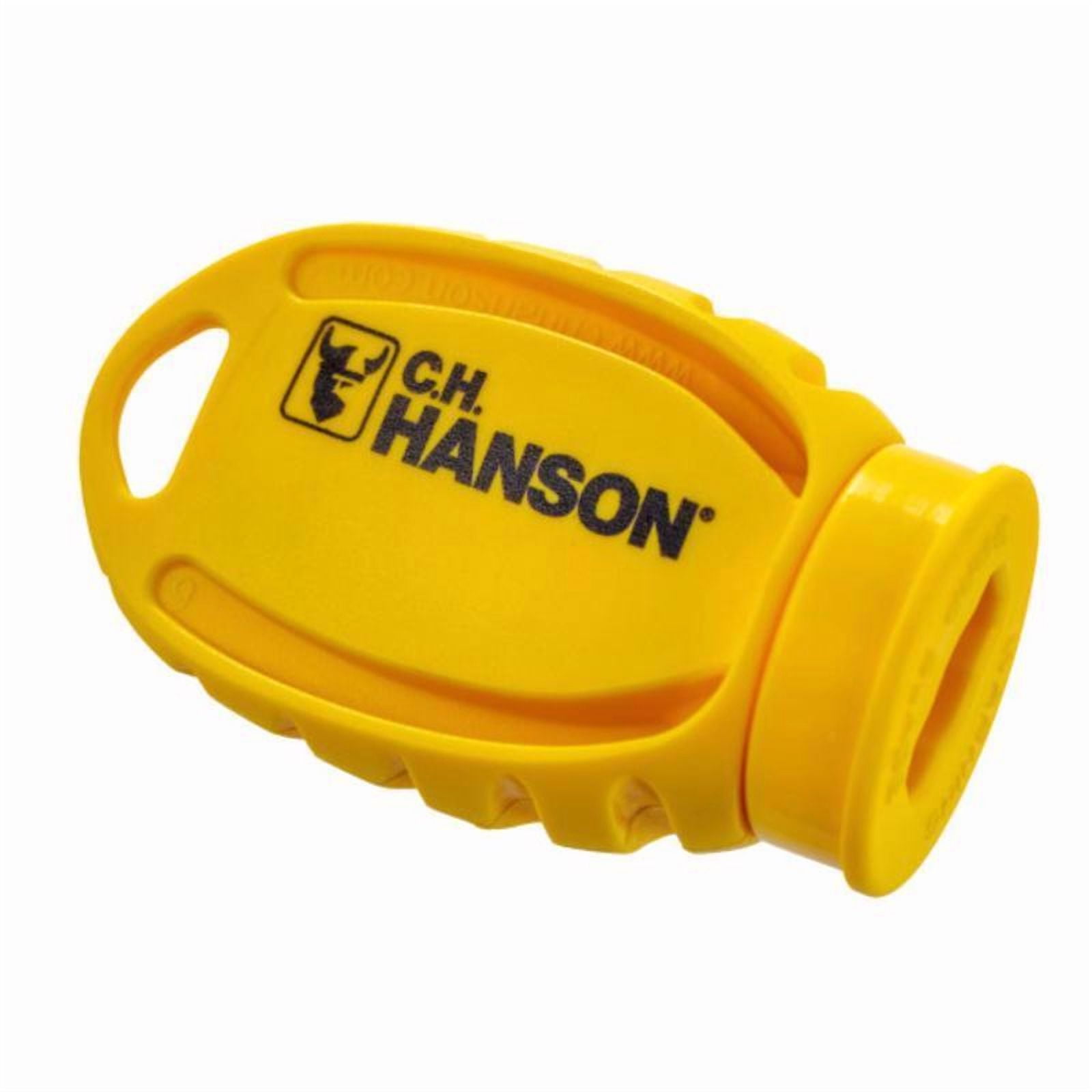 CH Hanson 2036271 9.37 in. Carpenter Pencil Sharpener, Yellow - Case of ...