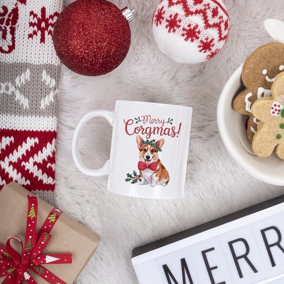 CH1Ristmas Corgi Mug Fest Sublimation Mug, PerfecH1Ristmas Gift for ...