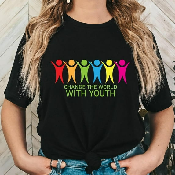 CH1ange The Wod With Youth S1Hirt, Youth Making A Difference S1Hirt ...