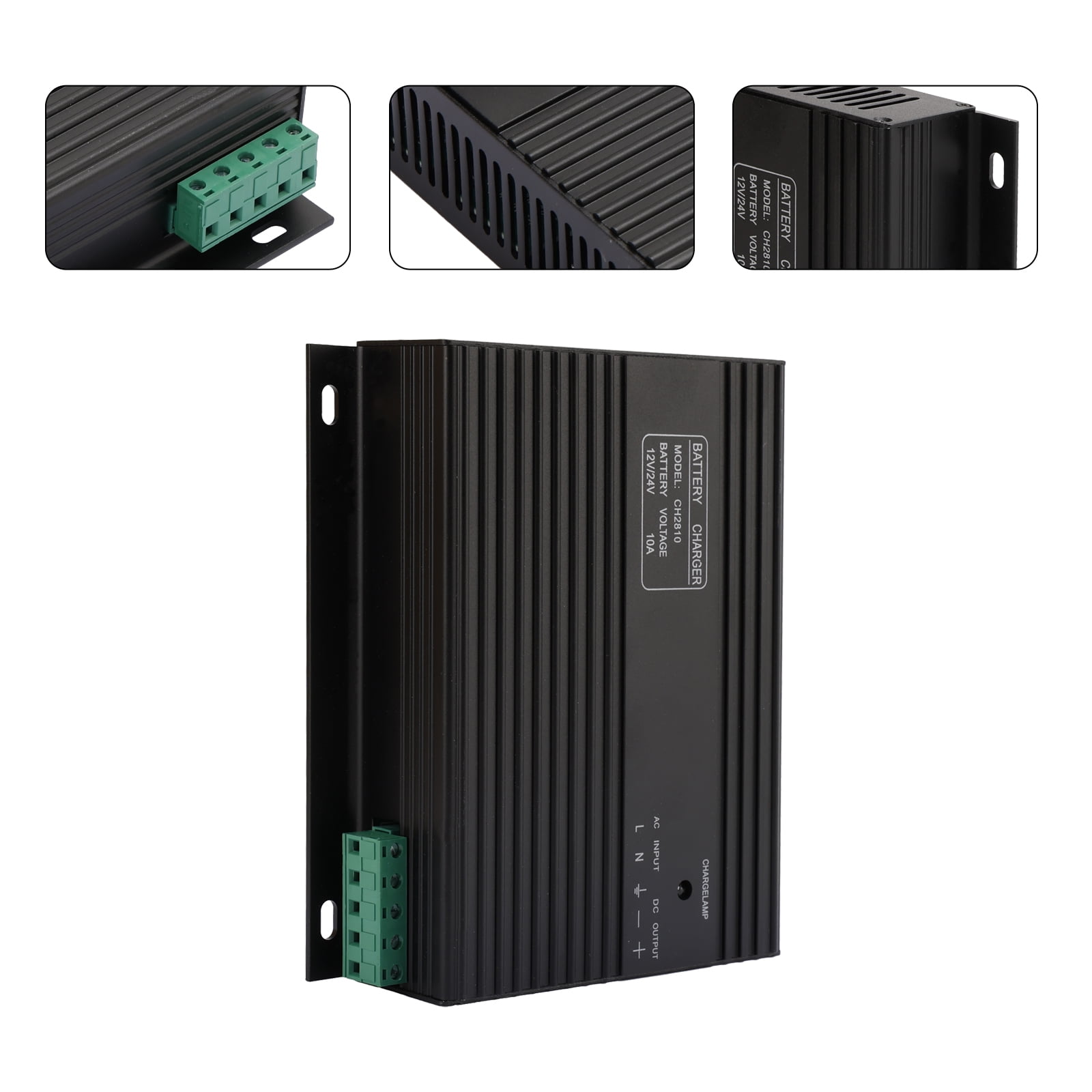 CH2810 12V/24VDC 10A Diesel Automatic Generator Battery Charger ...