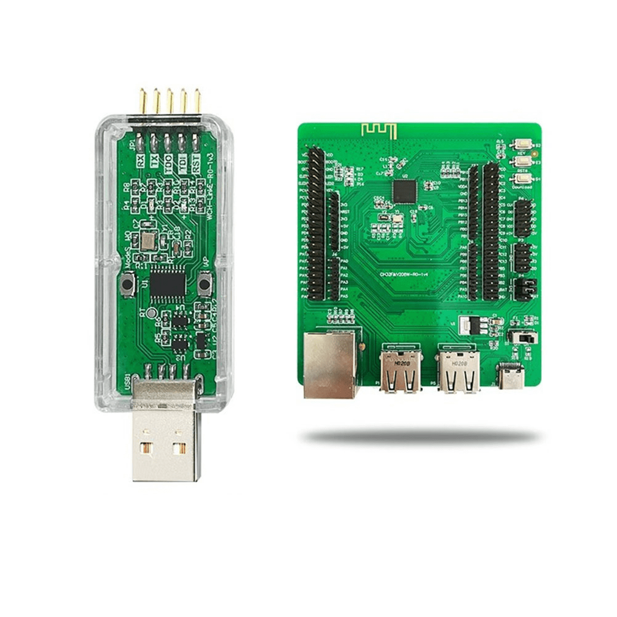 CH32V208WBU6 Development Board 32-Bit RISC-V Wireless MCU 2Mbps Low ...