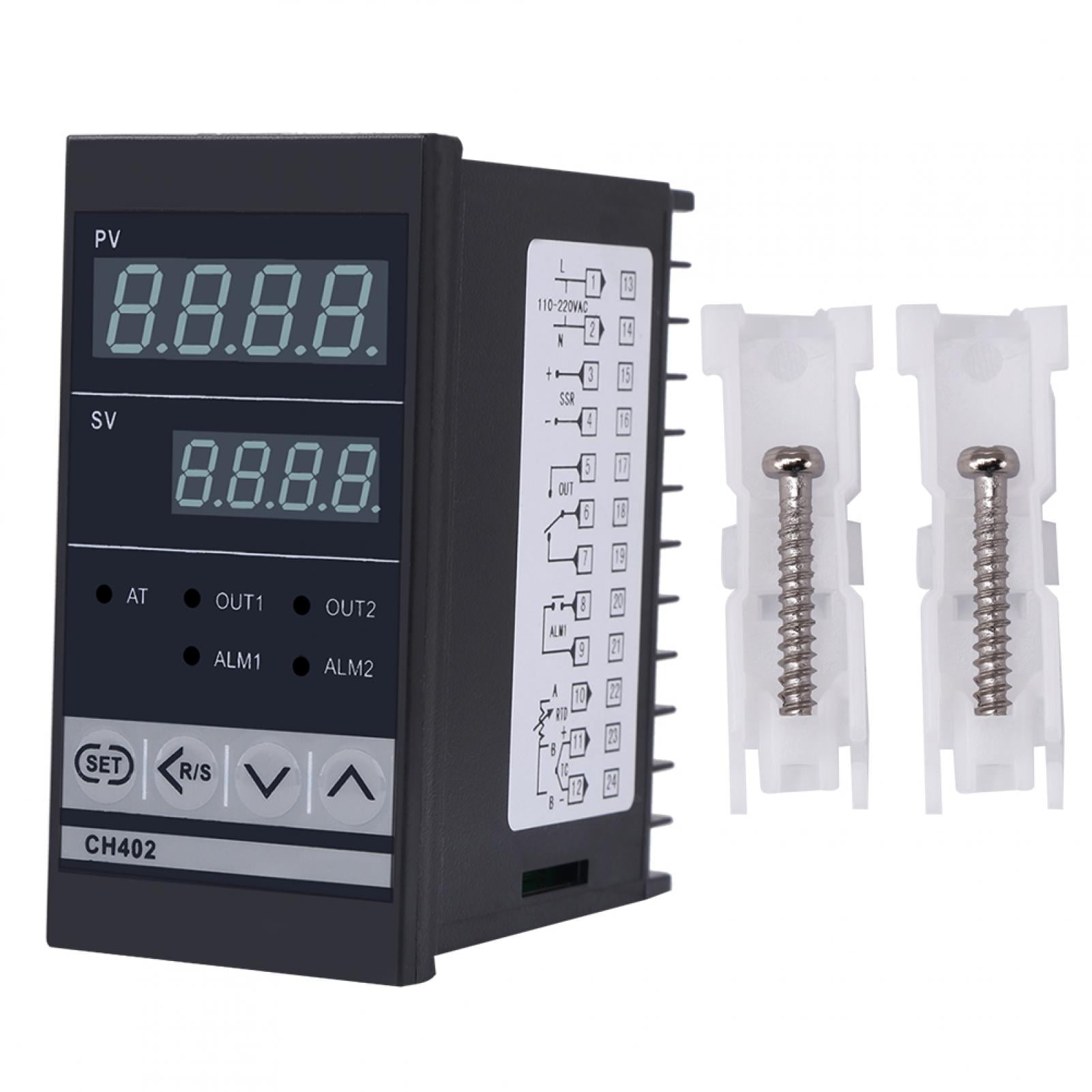 CH402 AC85-264V High Precision Smart PID Temperature Controller ...