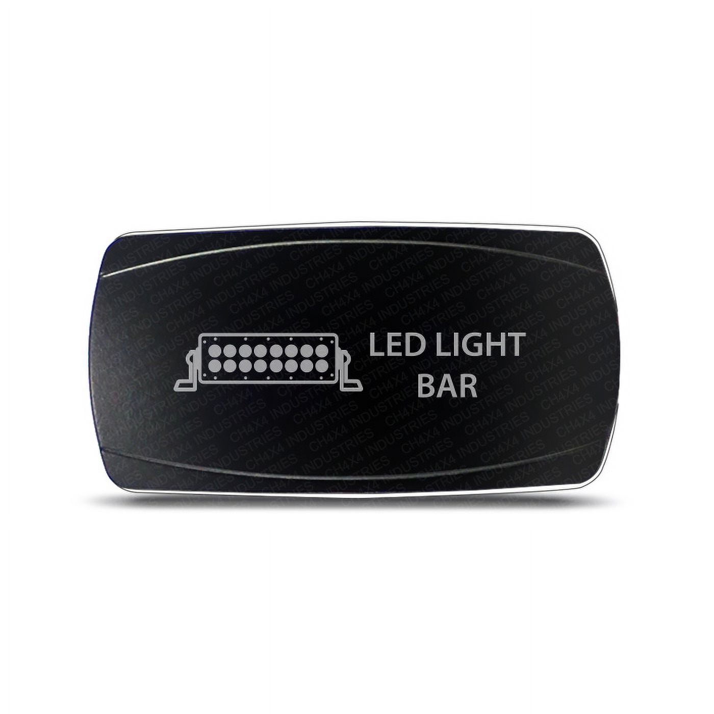 CH4x4 Rocker Switch Led Light Bar Symbol – Horizontal - White LED ...