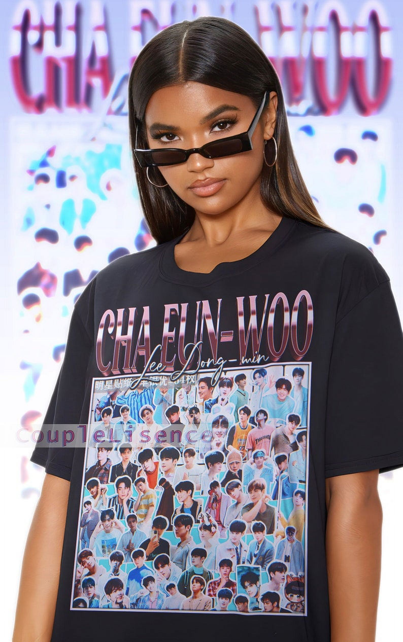 CHA EUN-WOO Vintage Shirt, Cha Eun-woo South Korean Singer, Cha Eun-woo ...