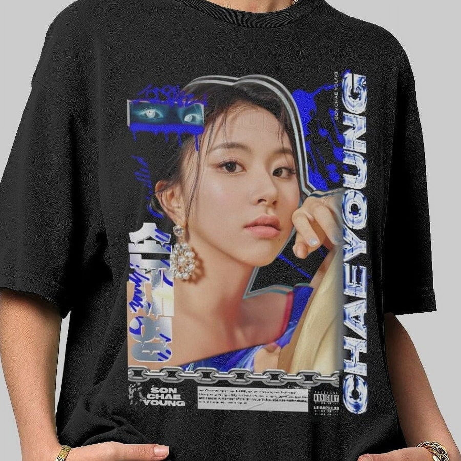 CHAEYOUNG TWICE, KPOP Vintage Style T-shirts Gift, Twice Korean Group T ...